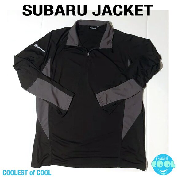 Subaru | Jackets & Coats | Subaru Logo Black Label Zip Up Track Jacket ...